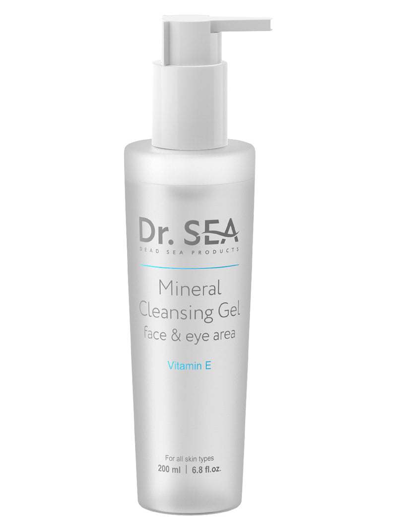 DR. SEA - Mineral Cleansing Gel – Face & Eye Area – Vitamin E – Dead ...