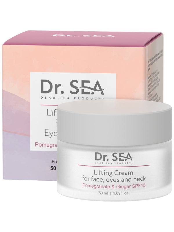 DR. SEA - Lifting Cream For Face, Eyes And Neck - Pomegranate & Ginger ...